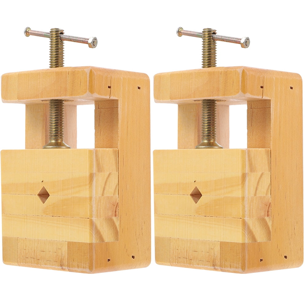 ITSELFER 2Pcs Wood Carving Clamp Professional Clamp Vise Seal Stone Bed ...