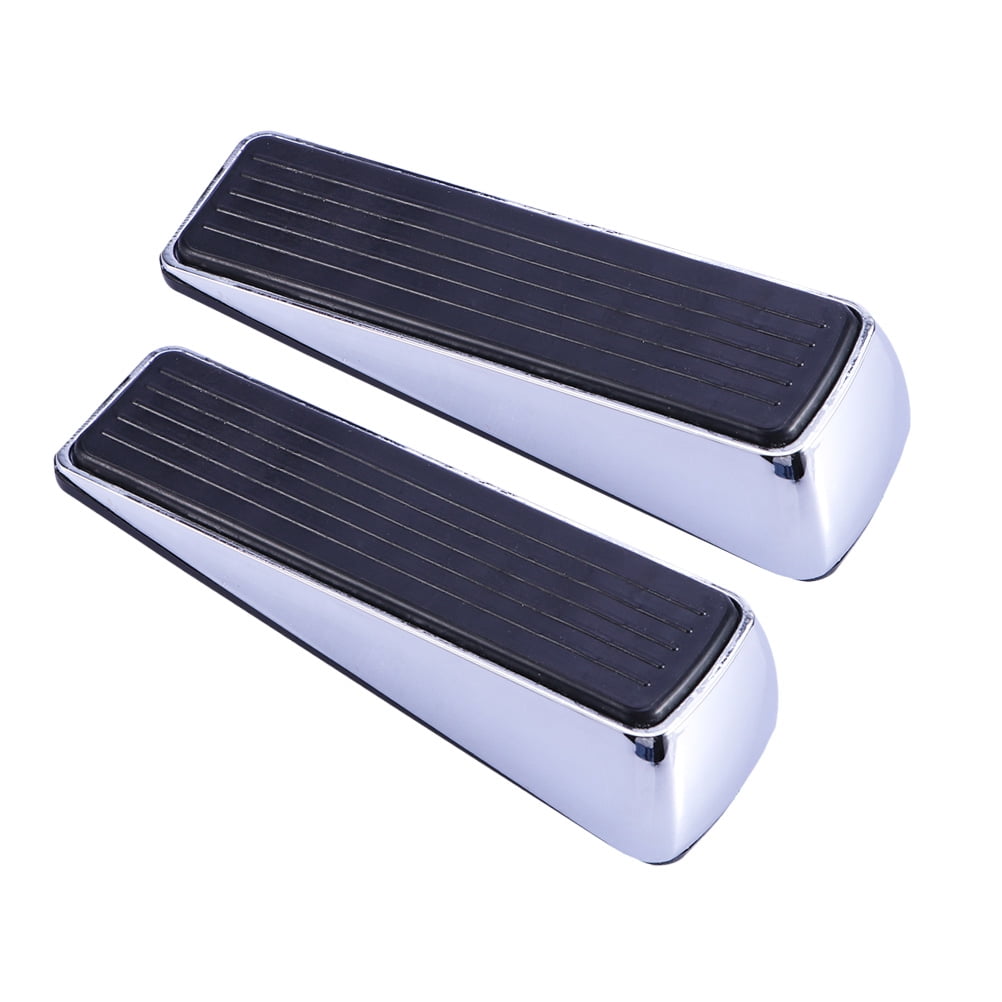 ITSELFER 2Pcs Zinc Alloy Door Shield Prevent Slippery Wind Door Stop ...