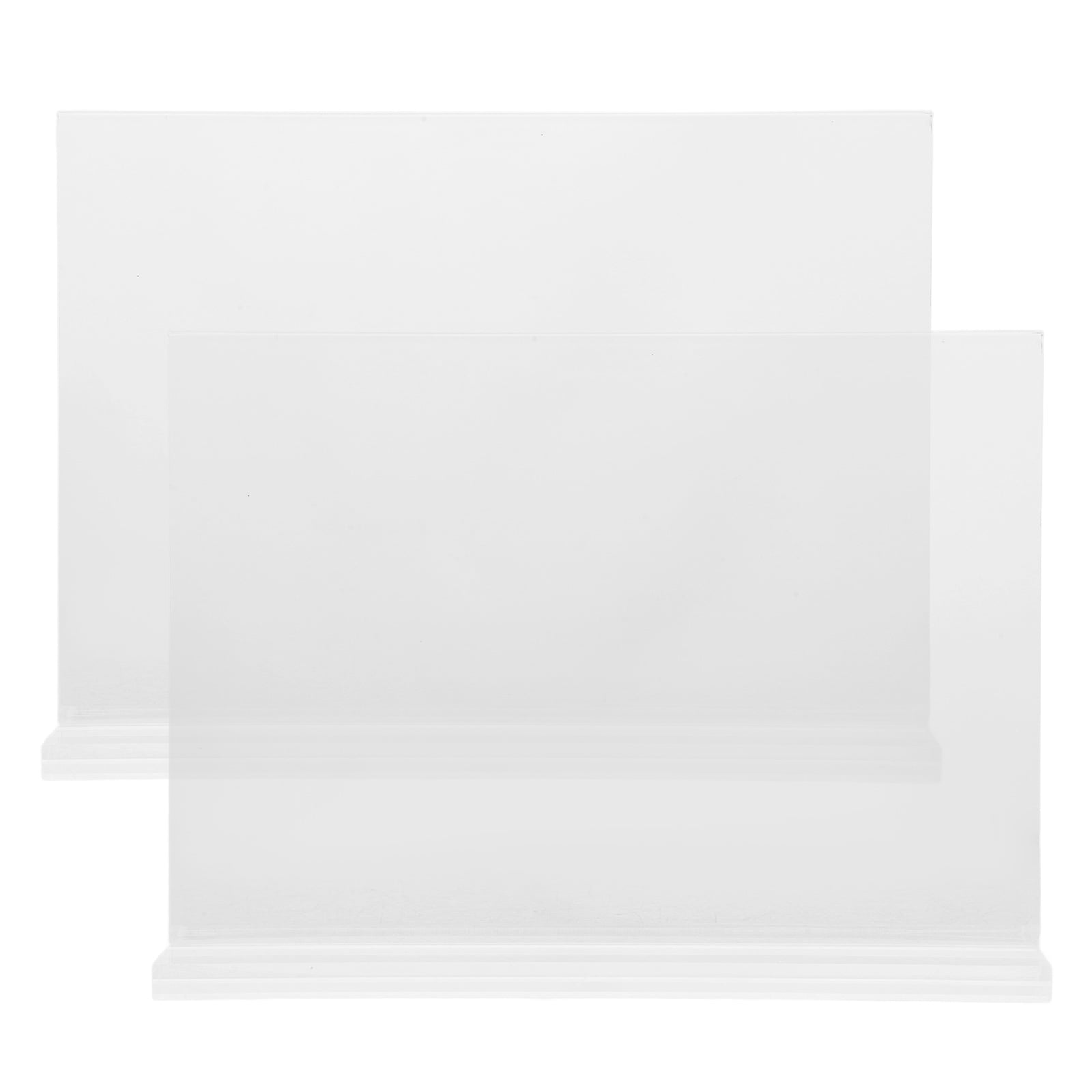 ITSELFER 2pcs Acrylic Poster Stand Desktop Price Display Stand ...