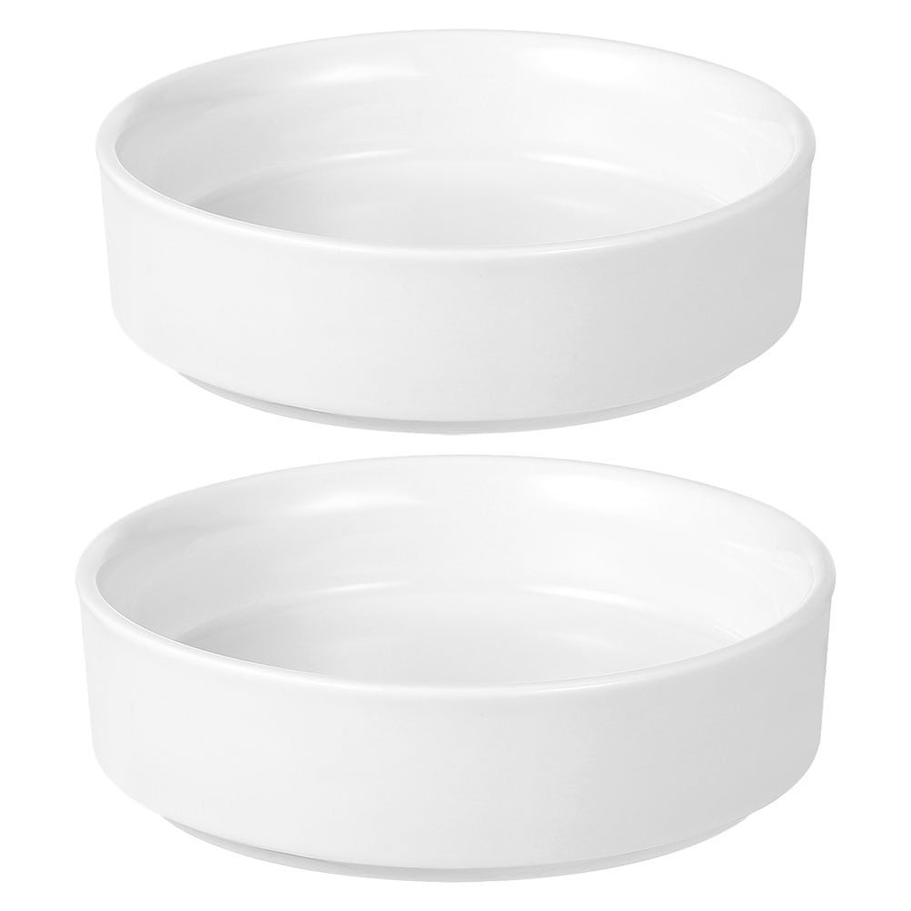 ITSELFER 2pcs Ceramic Plant Pot Saucer Round Plant Saucers Drip Tray ...