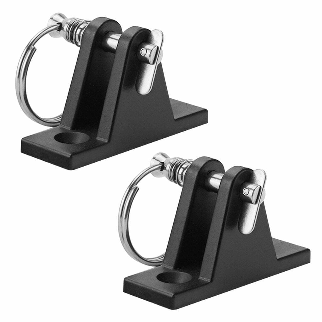ITSELFER 2pcs Marine Boat Deck Hinge Bimini Hinge Mount Bimini Top ...
