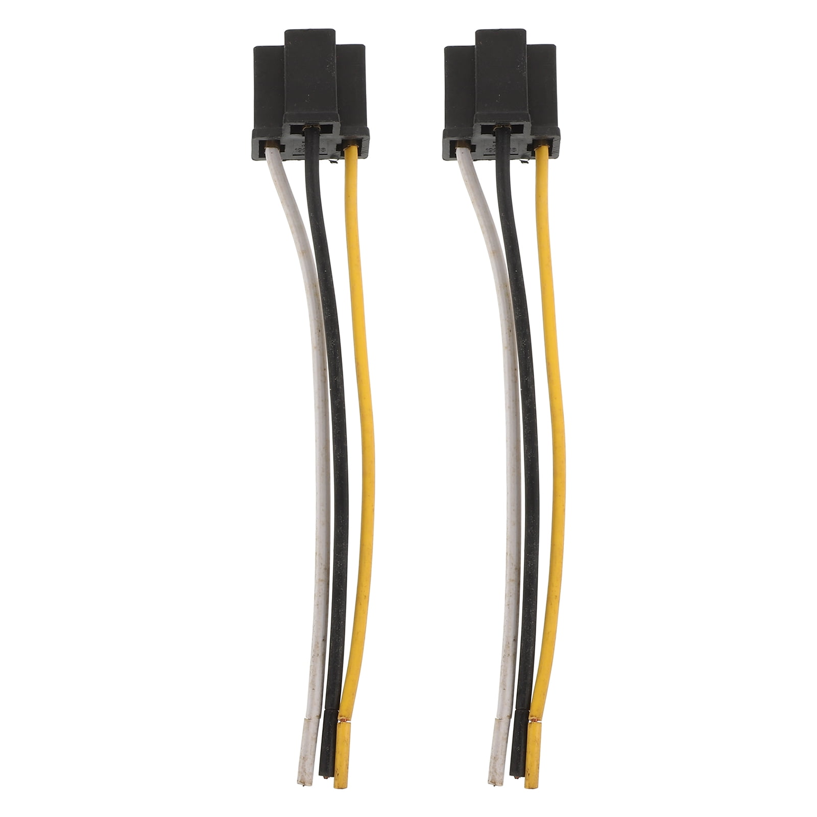 ITSELFER 2pcs Motorcycle Horn Wiring Socket Horn Wire Harness ...