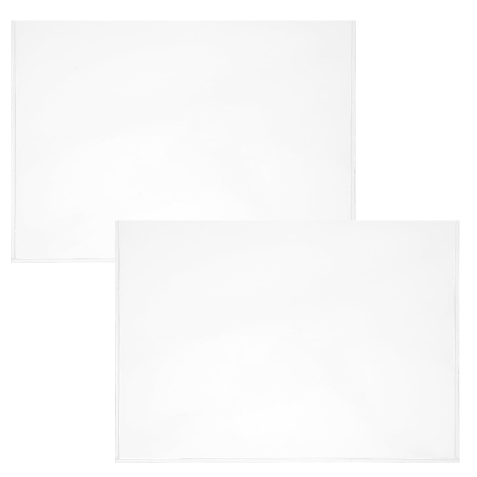 COOPHYA Bin Labels File Display Holder Acrylic Transparent 2Set 11.7X8 ...