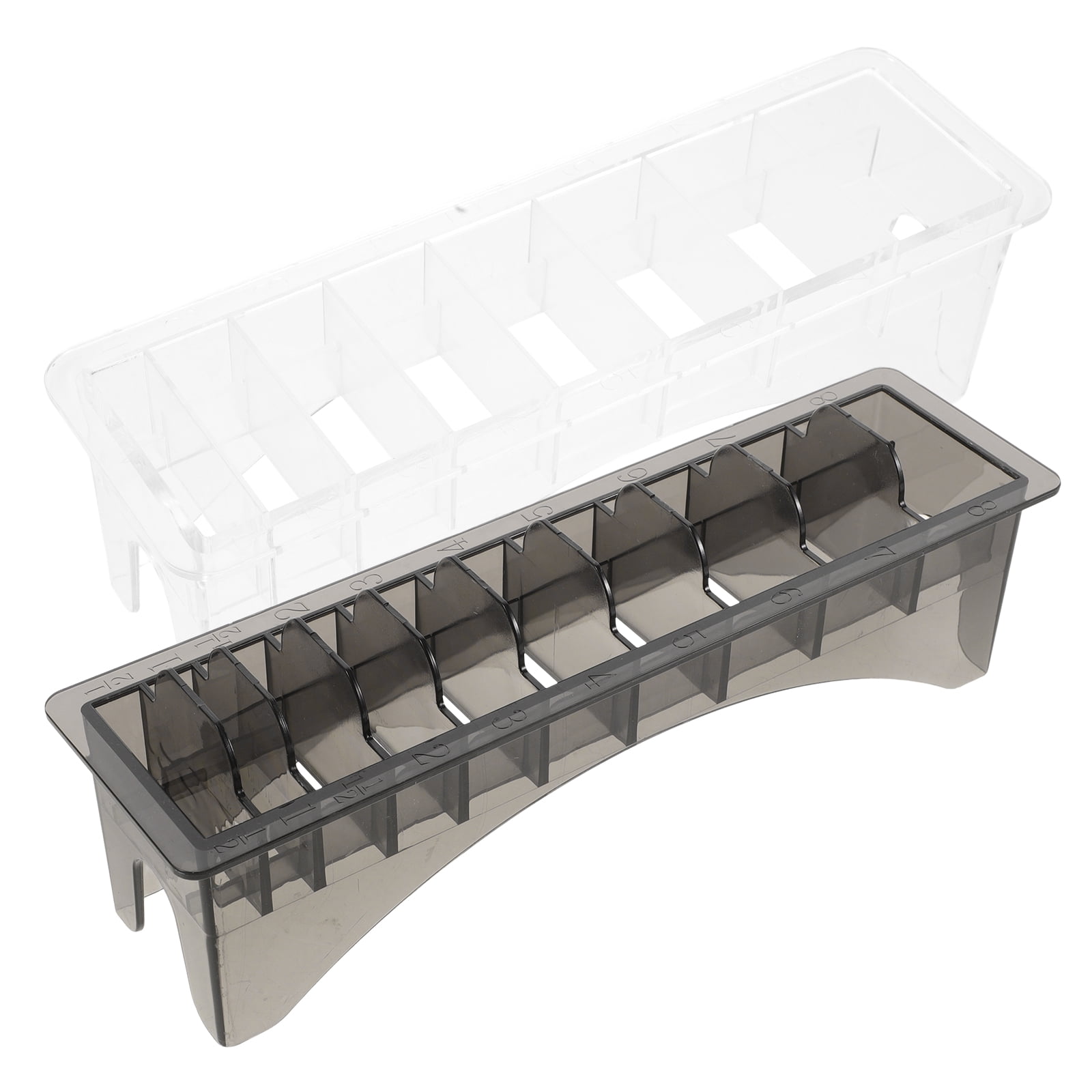 ITSELFER 2pcs Rectangular Plastic Guide Storage Box Hair Tools Supplies ...