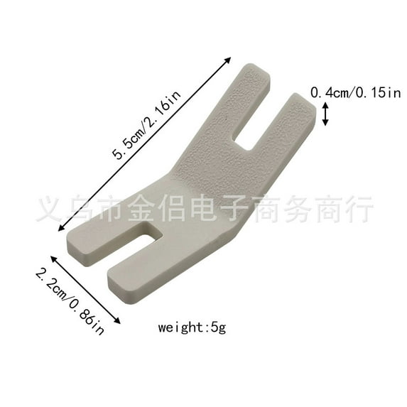 ITSELFER 2pcs Sewing Machine Button Plates Plastic Sewing Machine Parts ...