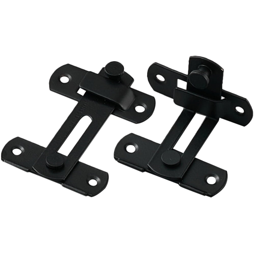 ITSELFER 2pcs Sliding Barn Door Locks Security Door Guards 180 Degree ...