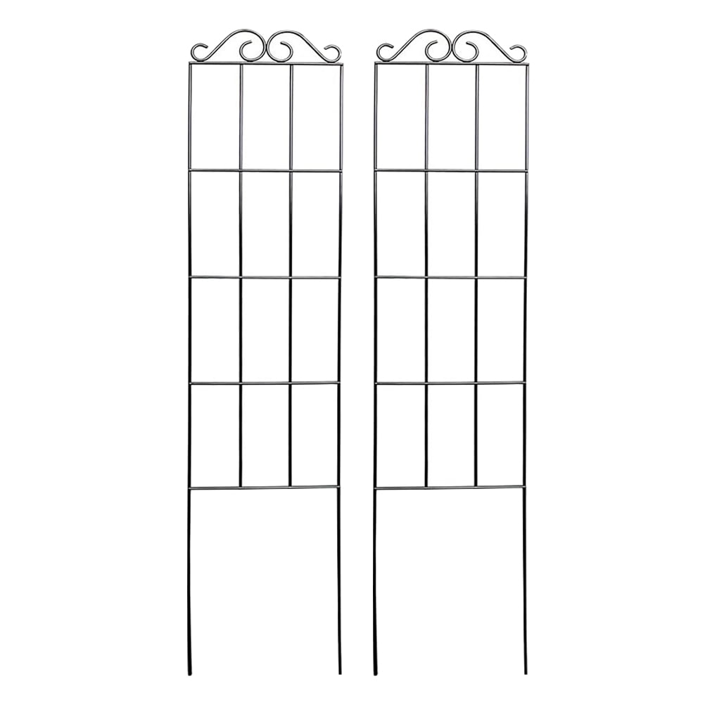 ITSELFER 2pcs Trellis for Potted Plants Garden Trellis for Climbing Plants Plant Supporting ...