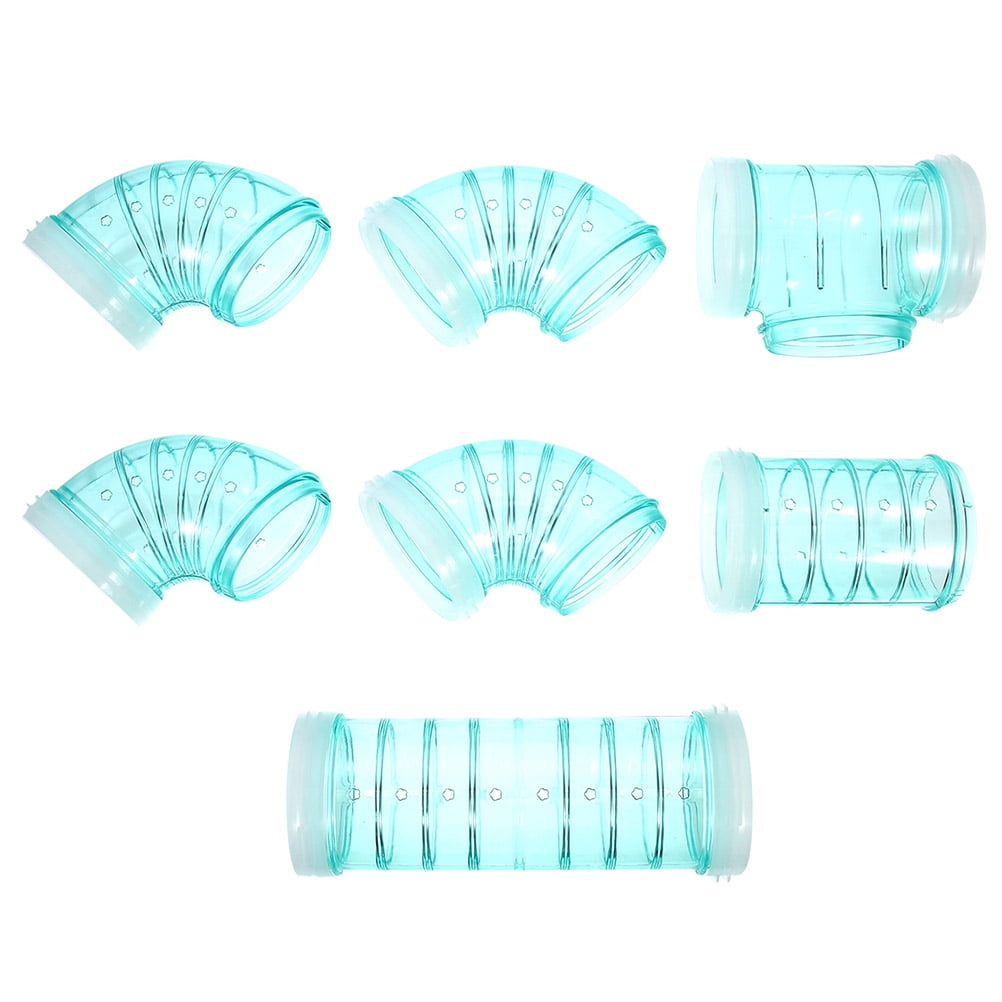 ITSELFER 3 sets of Hamster Tubes External Tubes Hamster Cage DIY ...