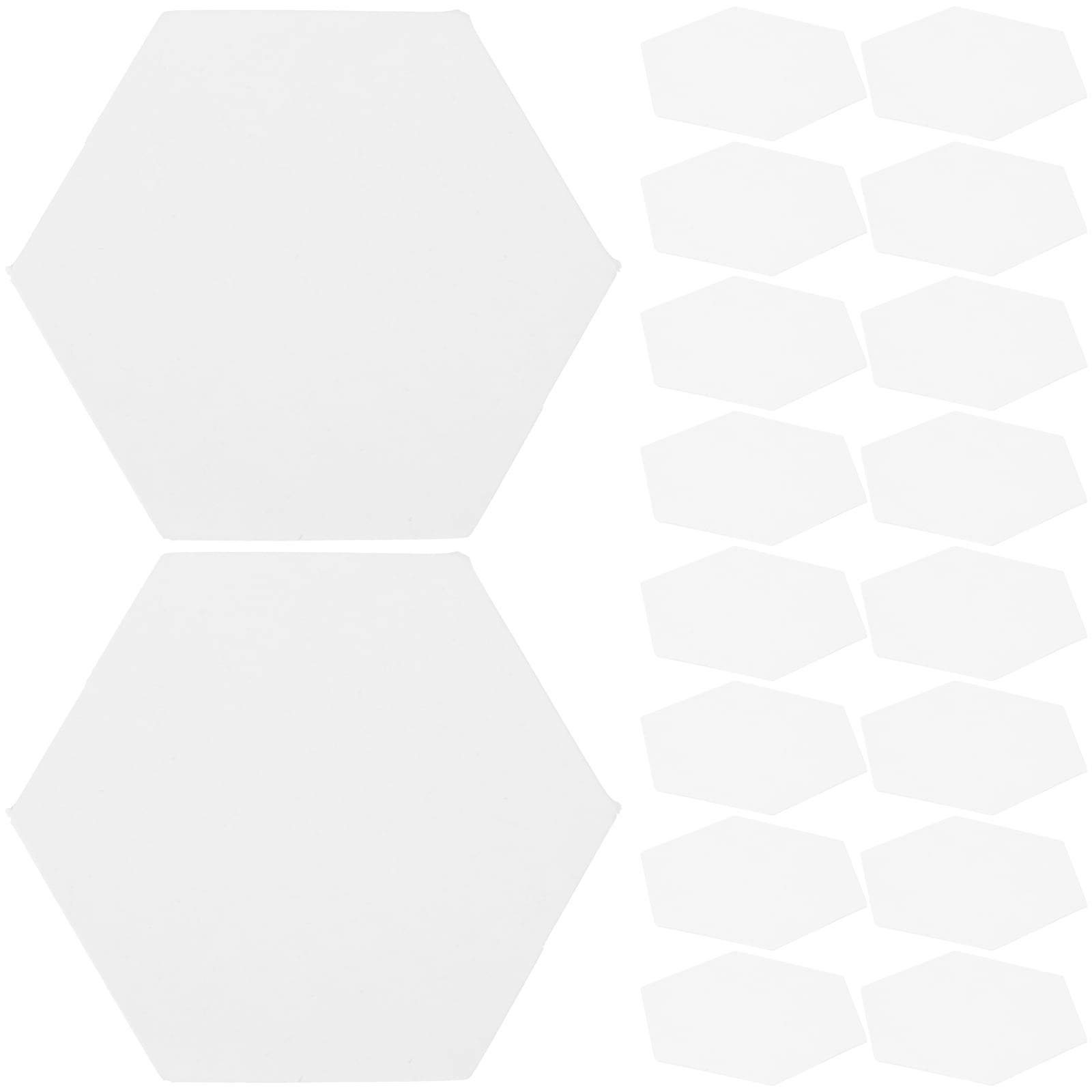 ITSELFER 300Pcs Creative Patchwork Paper Drawing Hexagonal Paper ...