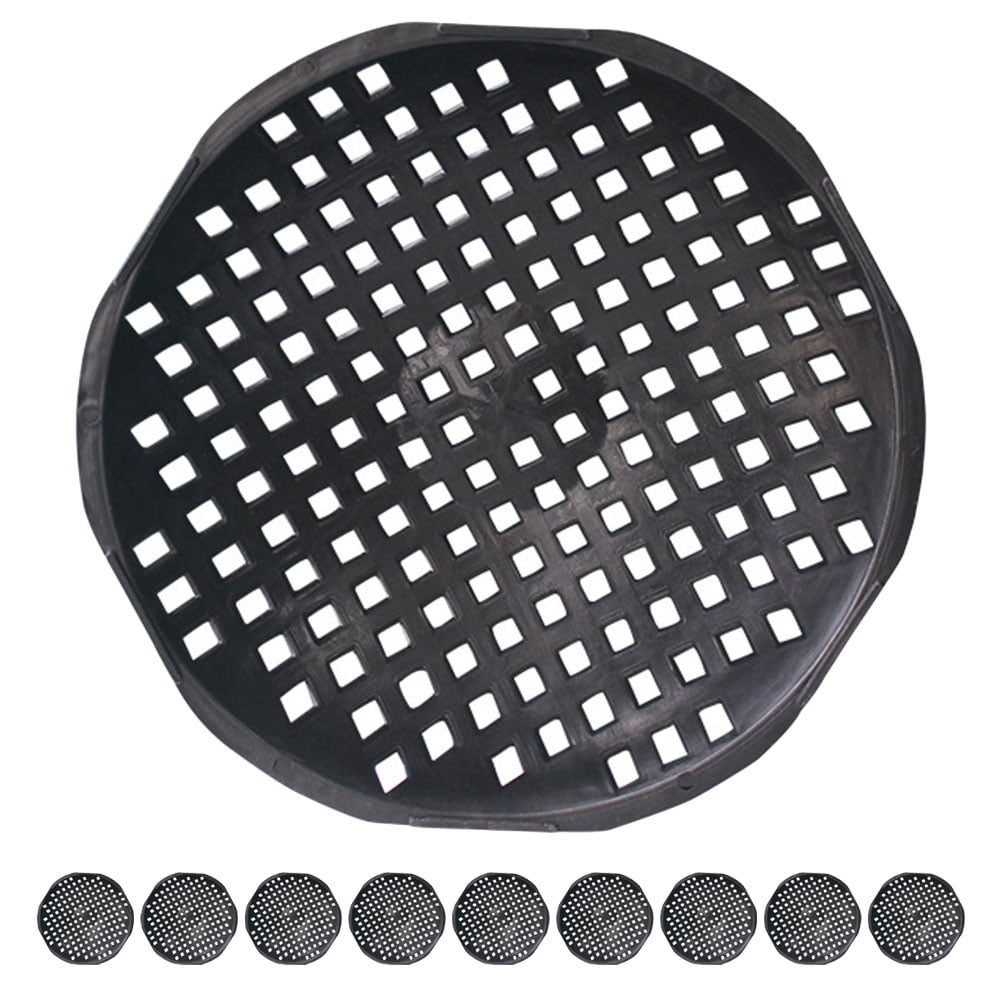 ITSELFER 30Pcs Flower Pot Hole Mesh Pads Bonsai Bottom Grid Drainage ...
