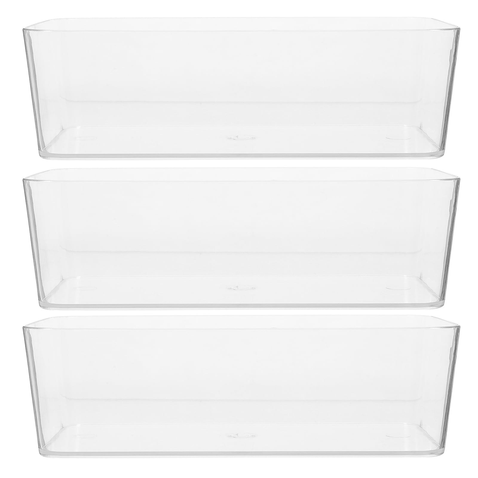 ITSELFER 3pcs Drawer Organizer Bins Kitchen Cabinet Organizers Dresser ...