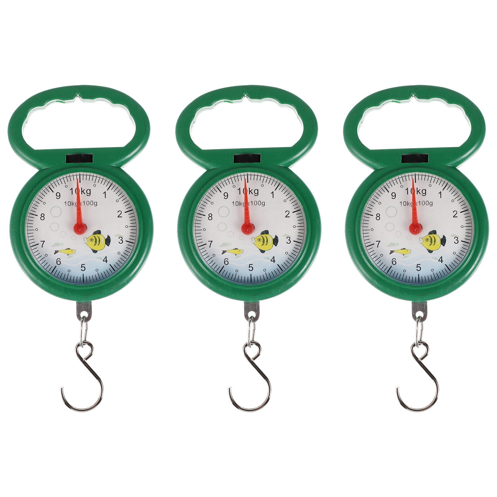 ITSELFER 3pcs Portable Scale Plastic Hook Scale Portable Weighing Tool ...