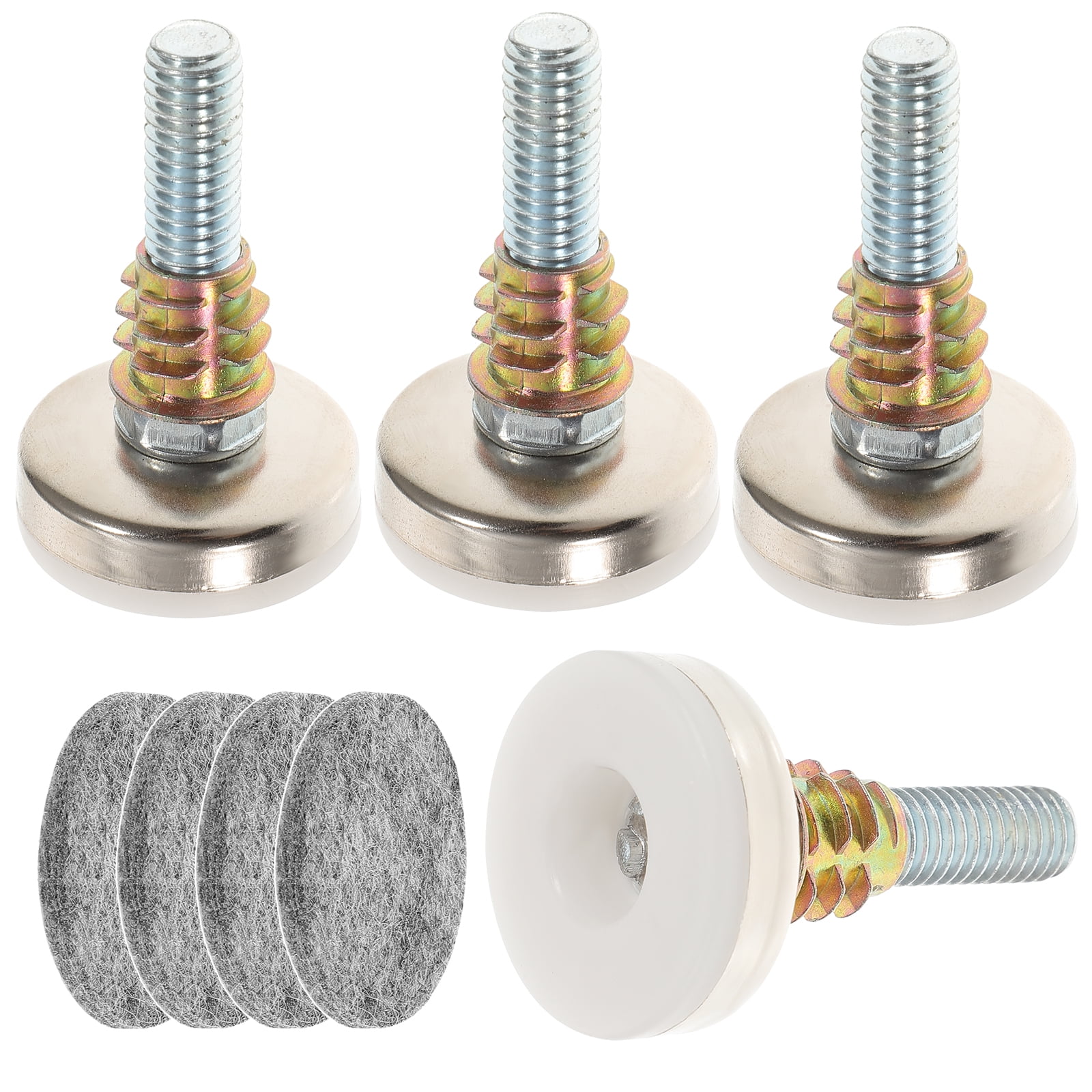 ITSELFER 4 Sets Furniture Levelers Chair Leg Table Leveling Feet ...