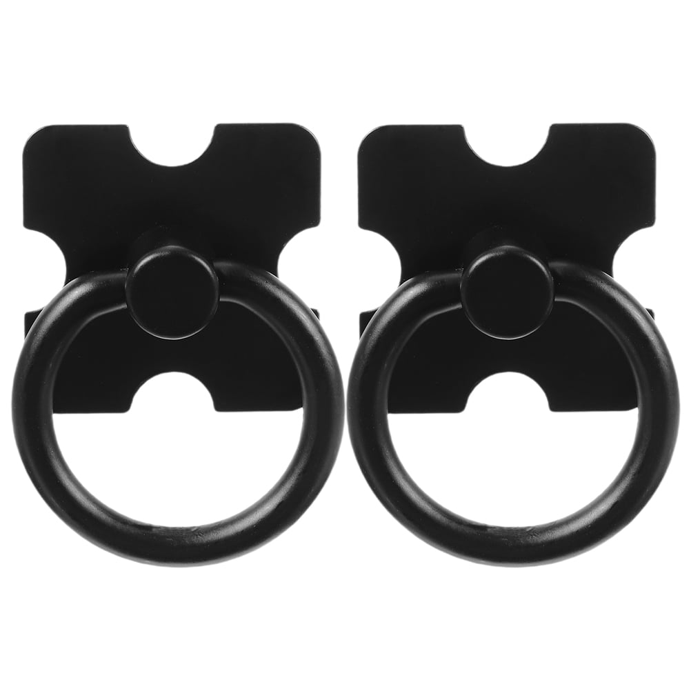 ITSELFER 4PCS Round Ring Handles Pull Handles Cabinet Handles Drawer ...