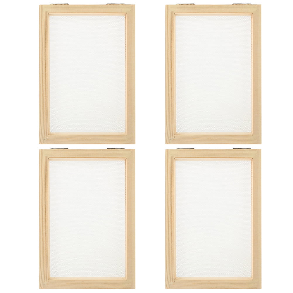 ITSELFER 4Pcs Paper Making Frame DIY Paper Making Frame Paper Making ...