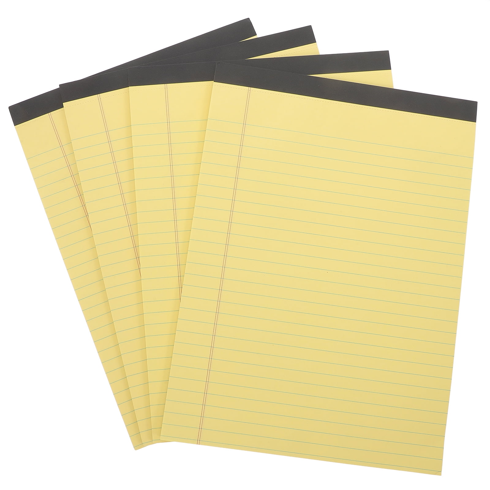 ITSELFER 4Pcs Tearable Lined Notepad Smooth Writing Notebook Tear-off ...