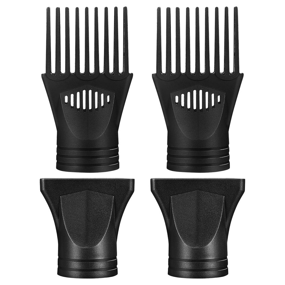 ITSELFER 4pcs Blower Dryer Comb Attachment Hair Dryer Nozzle Combs Hair ...