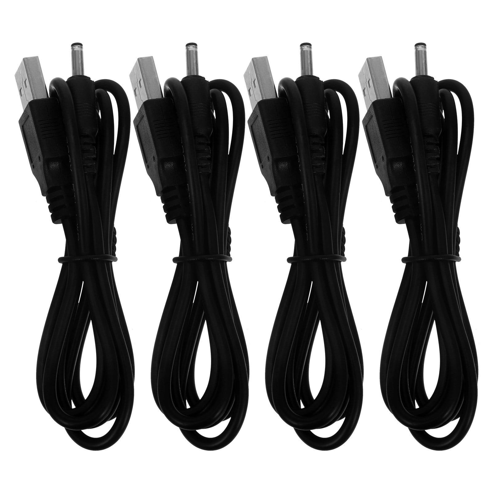 HEMOTON Raindrops 4pcs DC Charging Cable USB to DC Power Cord Charge ...