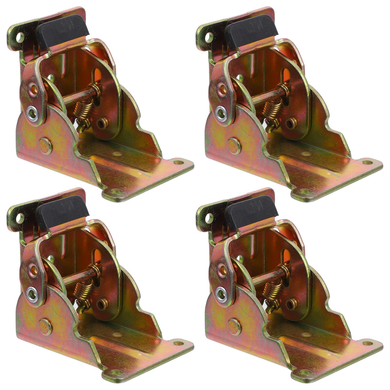 ITSELFER 4pcs Heavy Duty Table Leg Hinge Table Leg Hinge Angled ...