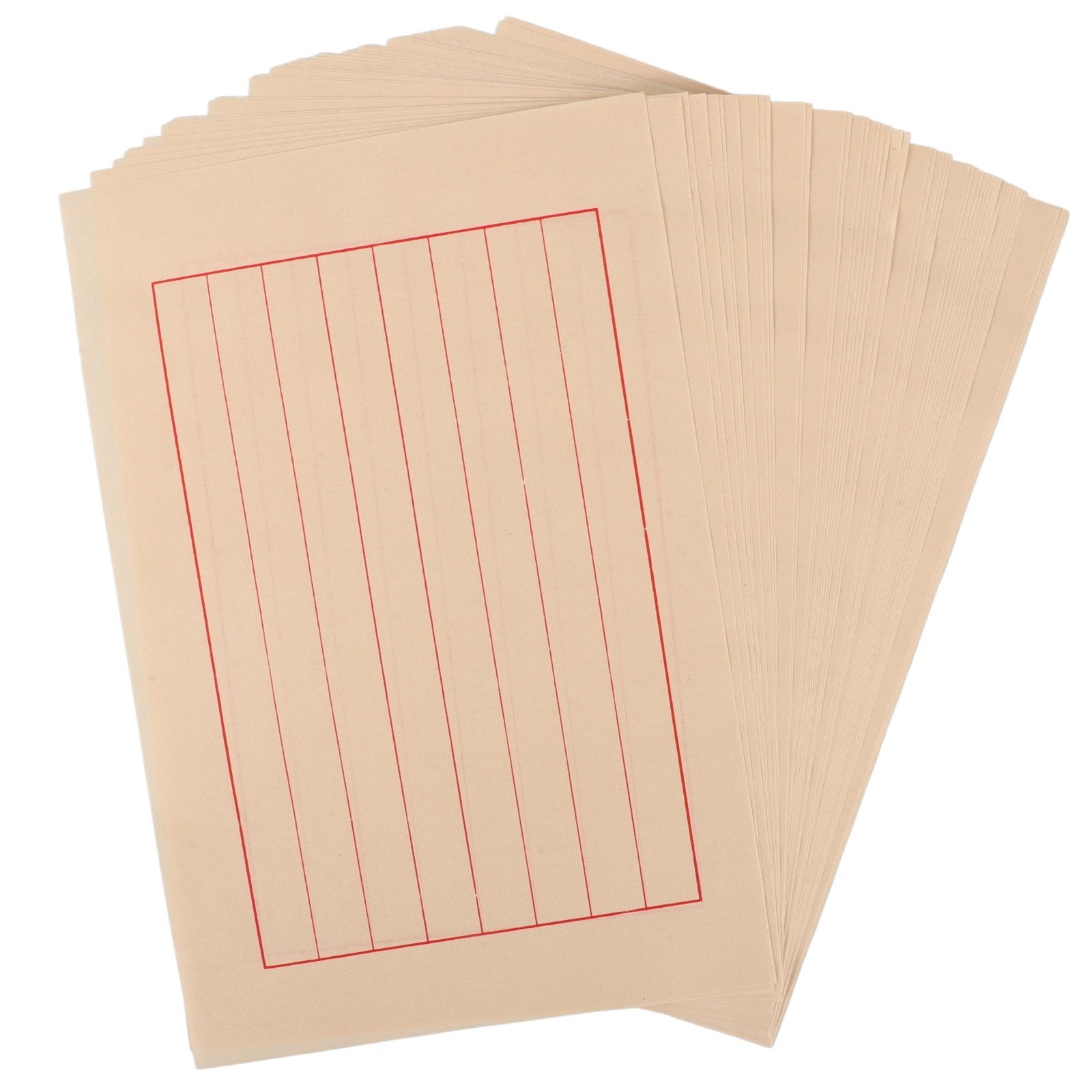 ITSELFER 50 Sheets Writing Paper Calligraphy Paper Xuan Paper Chinese ...