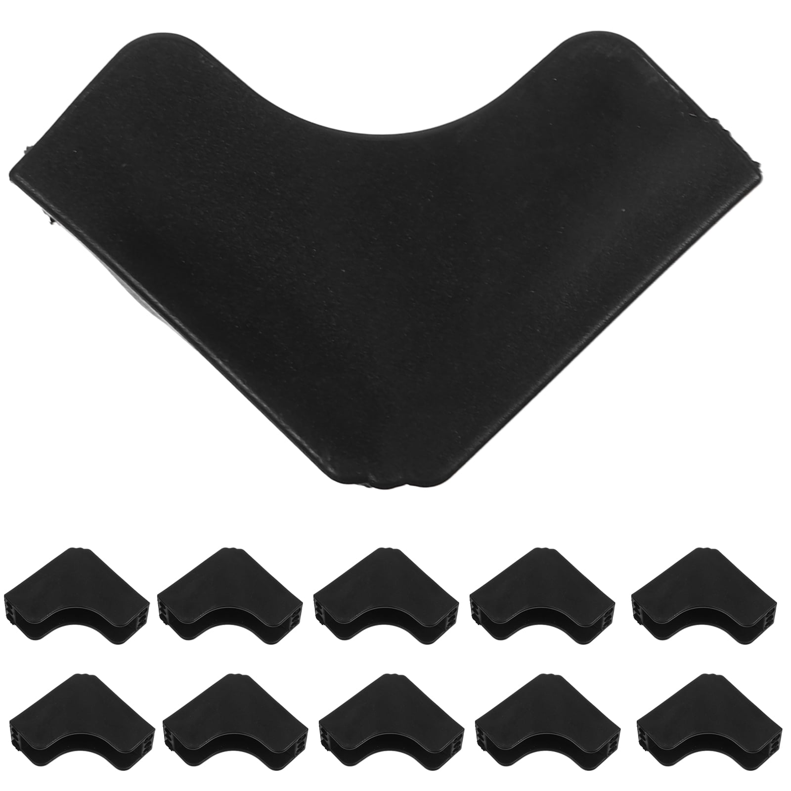 ITSELFER 50Pcs Plastic Cover for Table Corner Protectors Corner ...