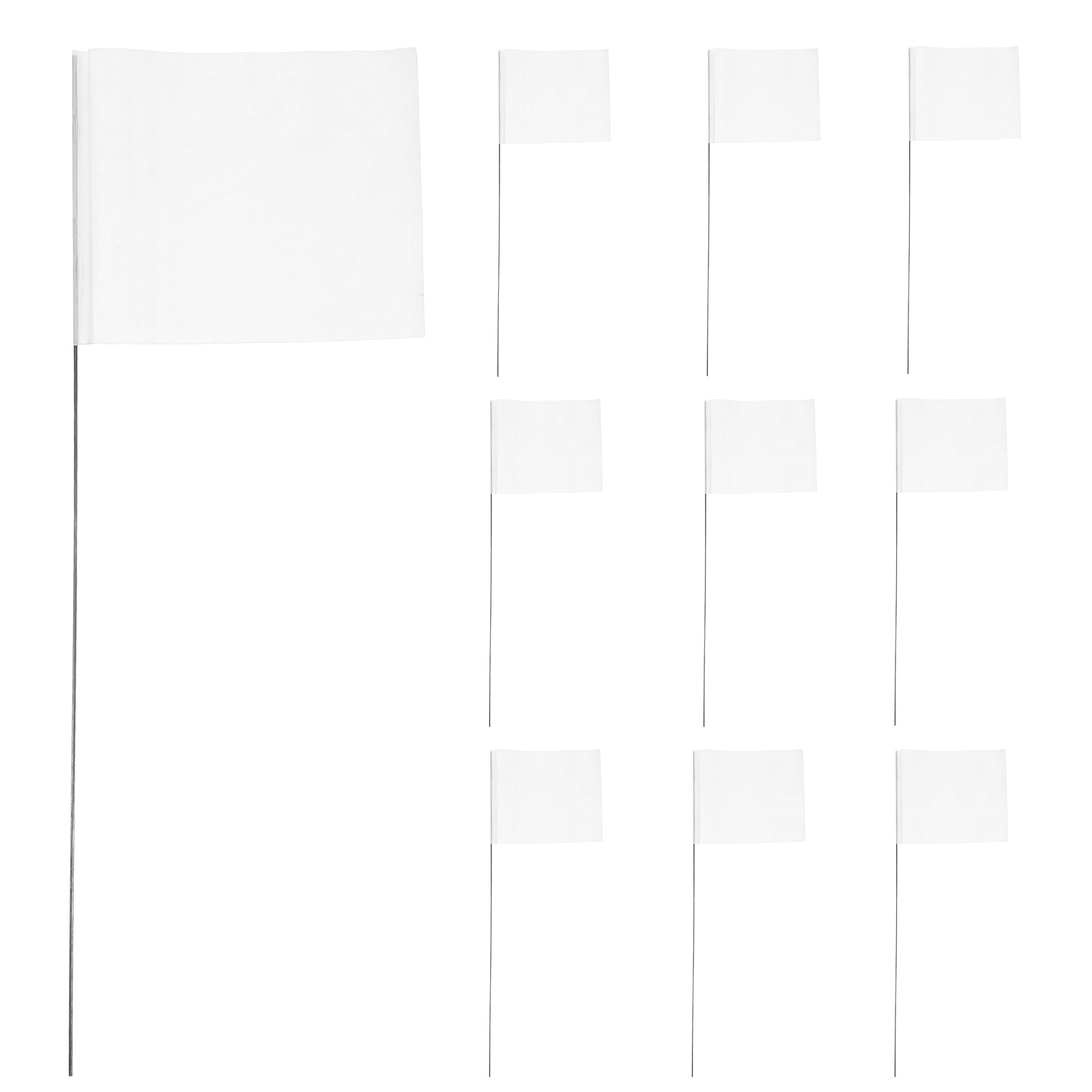 ITSELFER 50pcs Cable Marking Flags Seasonal Garden Flags For Outside ...