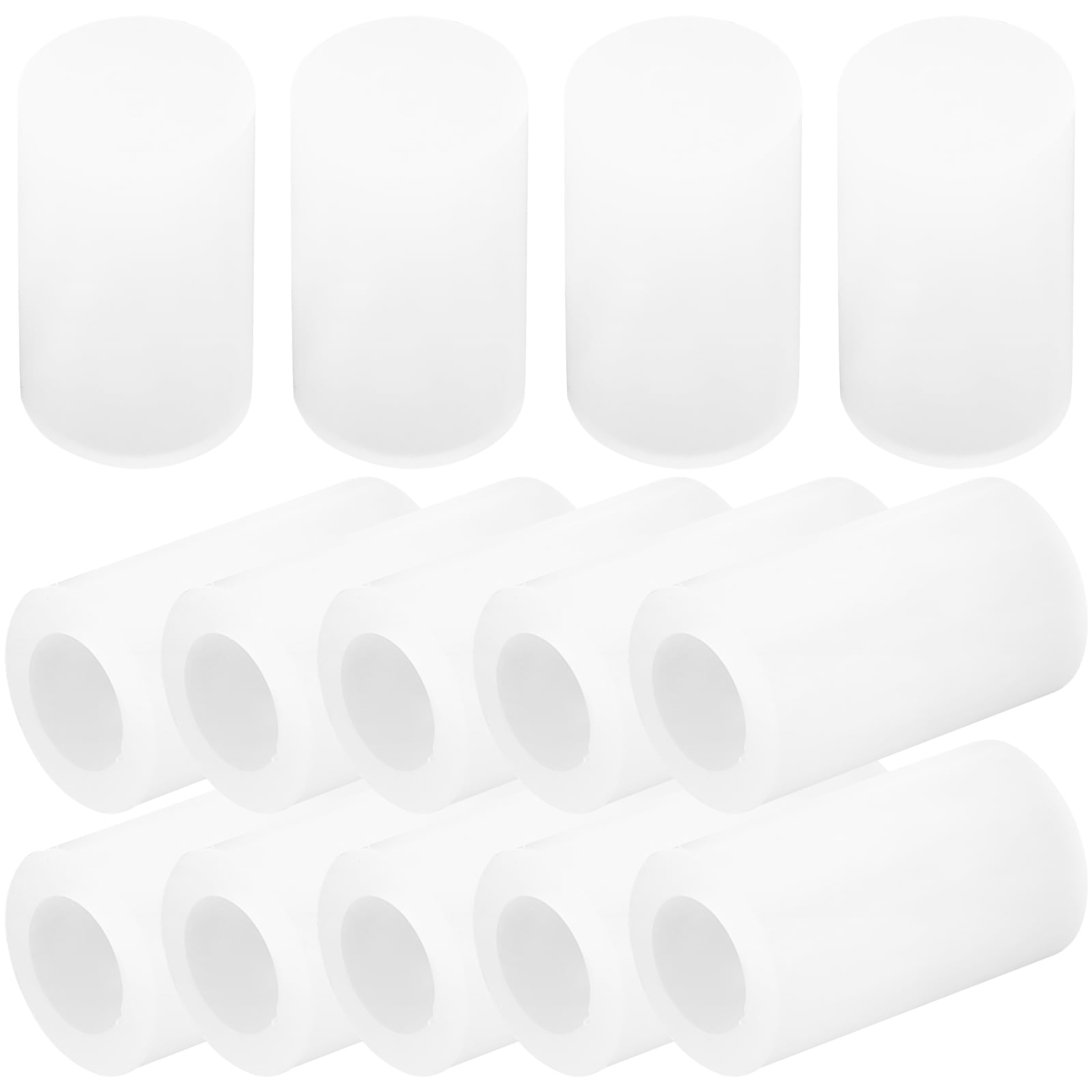 ITSELFER 50pcs Rubber End Caps Protective End Caps Threaded Protector ...