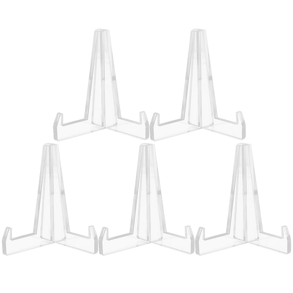 COOPHYA Acrylic Decorative Display Racks Transparent 5Pcs 3.5X3.1X3.1in ...