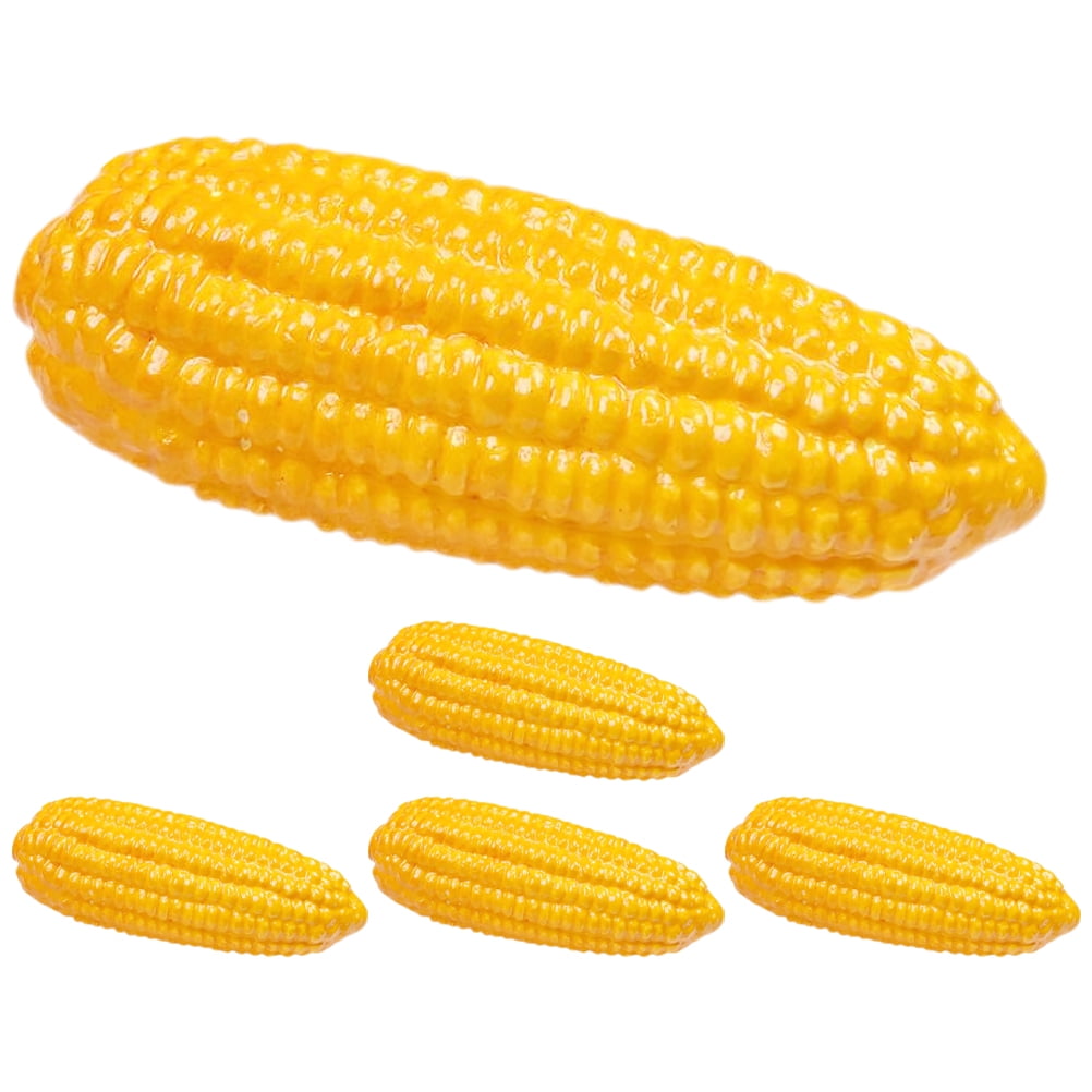 ITSELFER 5pcs Artificial Corn Models Lifelike Corn Simulation Corns ...