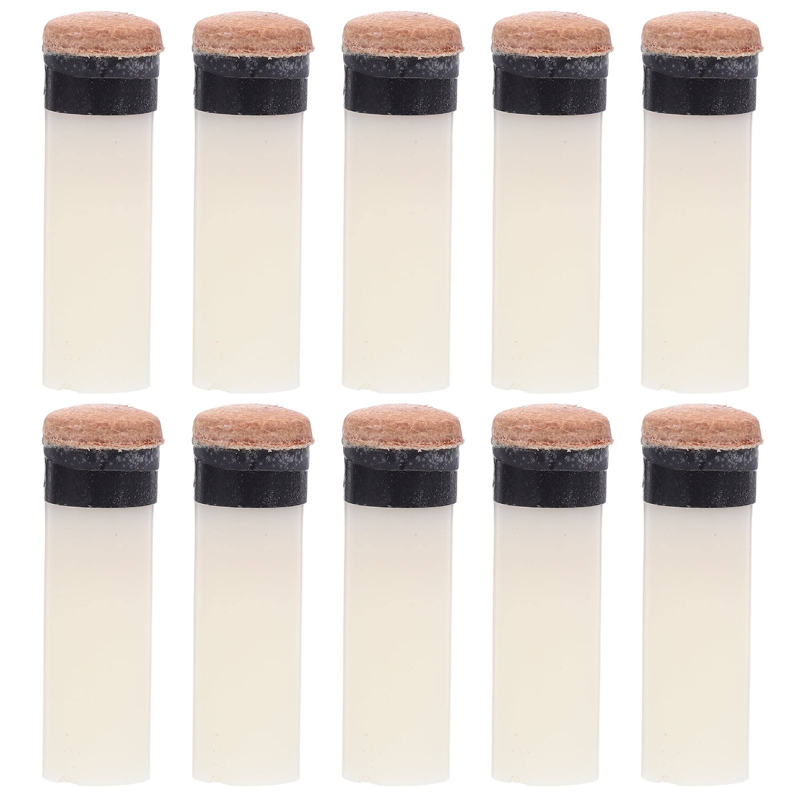 ITSELFER 5pcs Screw-On Pool Cue Tips Replacement Kit Billiard Cue ...