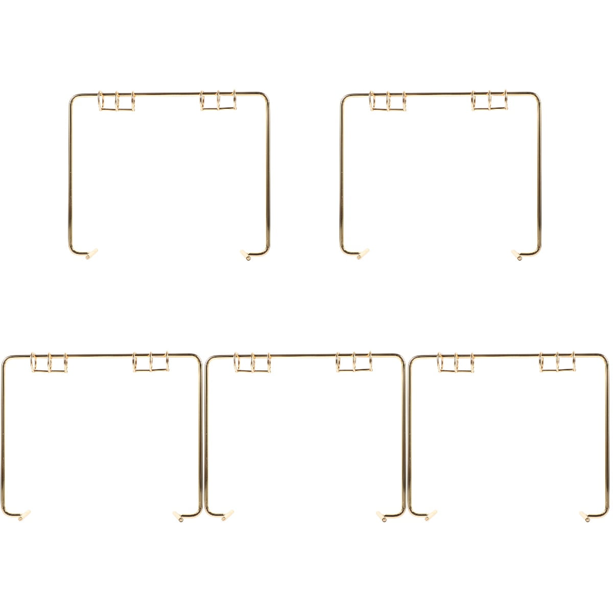 ITSELFER 5pcs Tabletop Desk Calendar Bracket Standing Flip Calendar ...