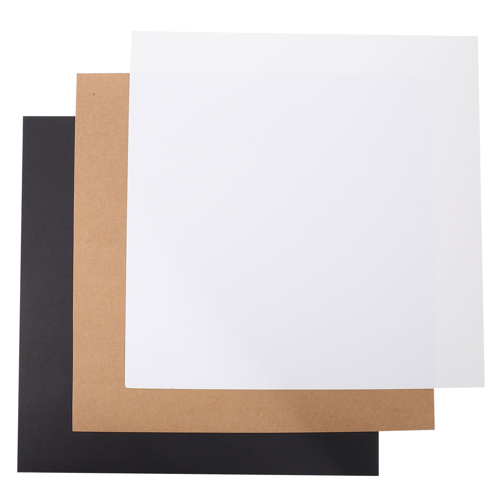 ITSELFER 60Pcs Square Painting Cardboard DIY Writing Cardboards Artist ...