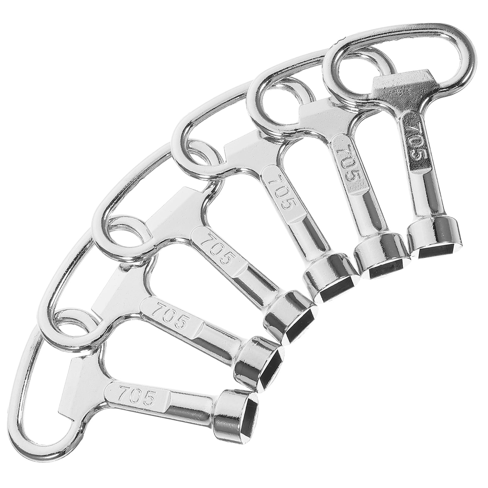 ITSELFER 6pcs Plumbers Keys Distribution Box Valve Keys Electrical ...