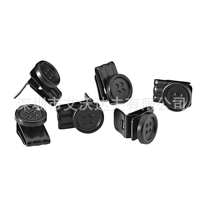 ITSELFER 6pcs Suspender Buttons Metal Suspender Buttons for Men Pants ...