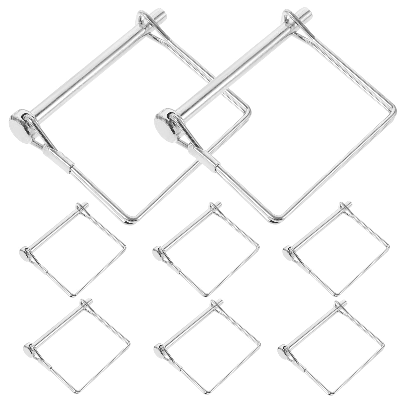 ITSELFER 8pcs Hitch Pin Wire Retainer Shaft Locking Pin Wire Lock Pin ...