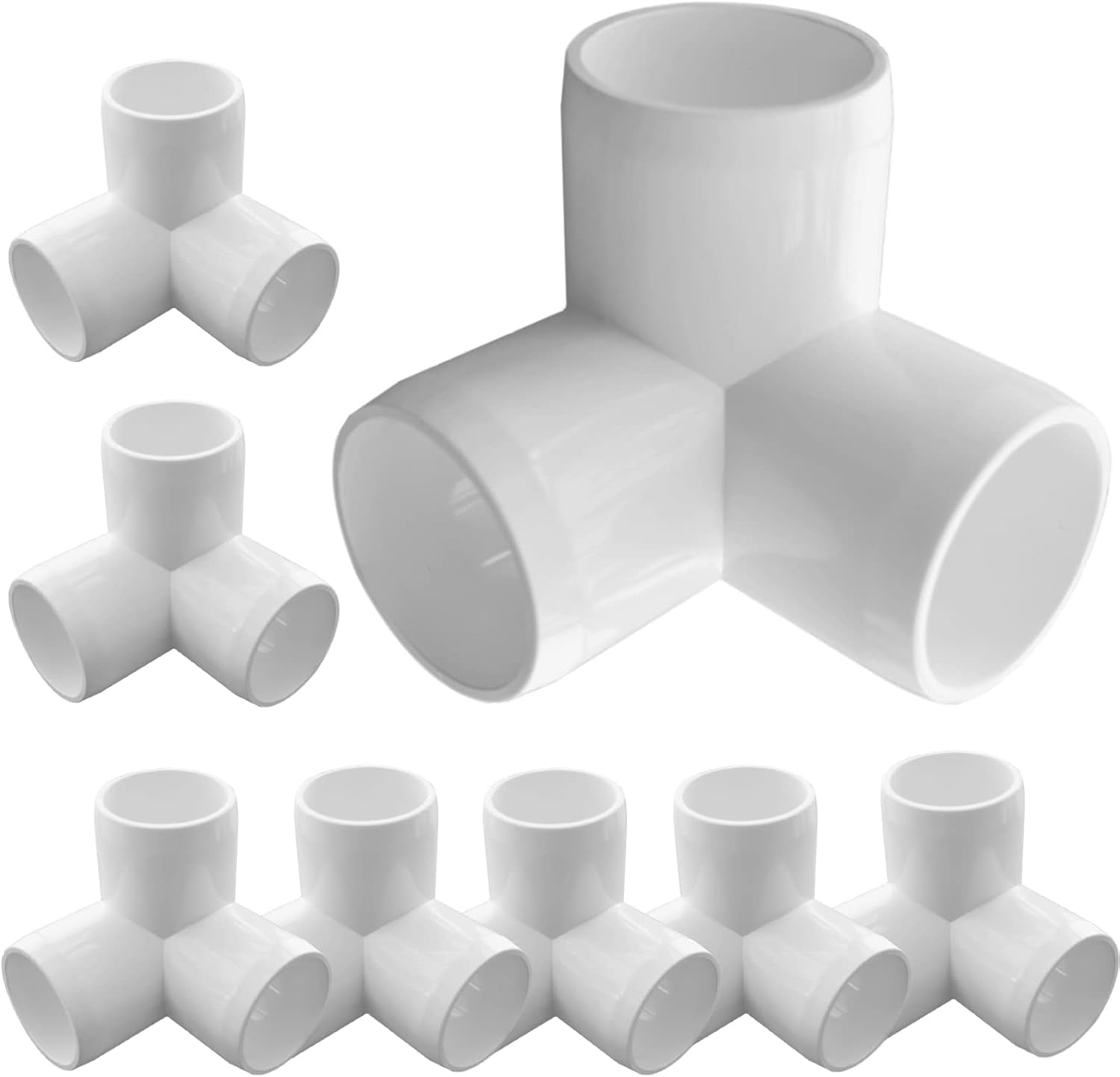 ITSELFER 8pcs Household Pipe Elbow Fitting Water Hose Connector Fitting ...