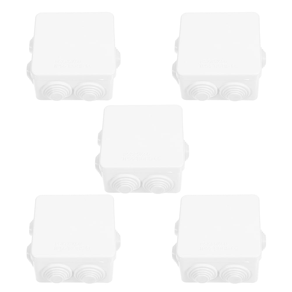 ITSELFER 8pcs Outdoor Electrical Junction Box Waterproof Project Box ...