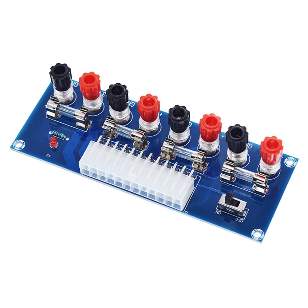 ITSELFER ATX Power Board 24-pin Desktop PC Chassis Power Adapter ...