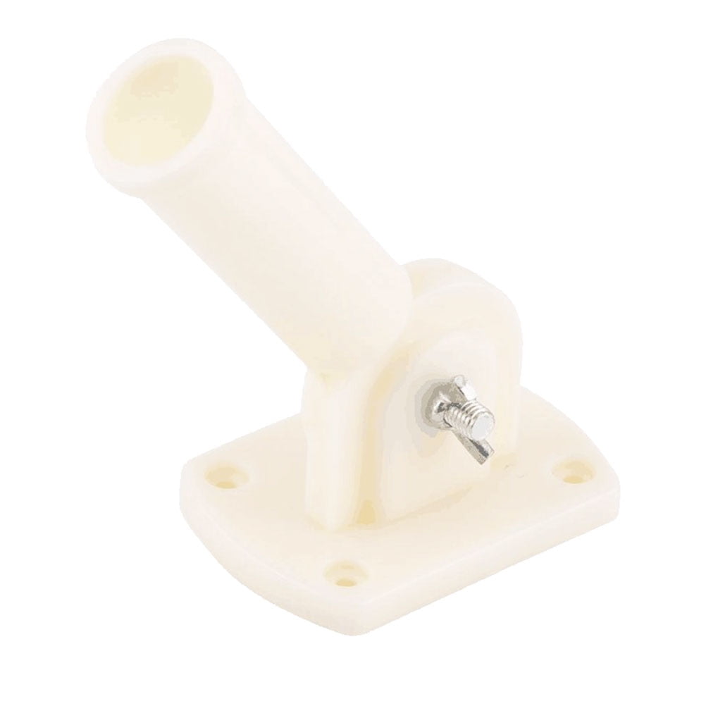 ITSELFER Adjustable Plastic Flag Pole Holder Bracket Multi-Position ...