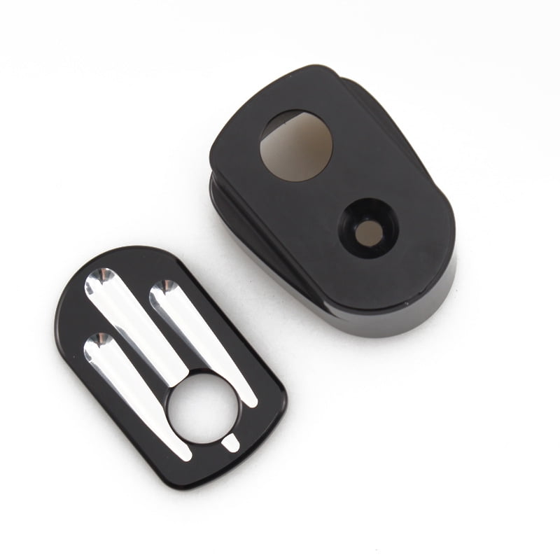 ITSELFER Black Cnc Billet Aluminum Ignition Switch Cover Front Engine ...