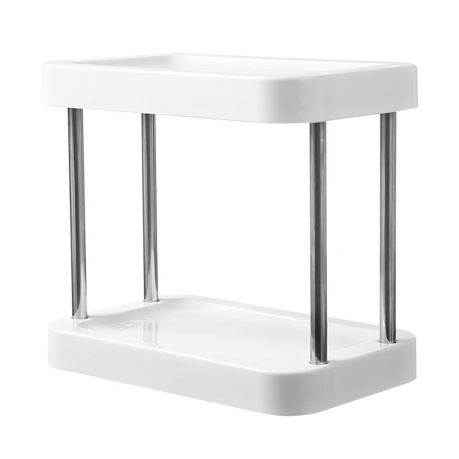 ITSELFER Cabinet Organizer Shelf 2 Tier Kitchen Cupboard Storage Riser ...