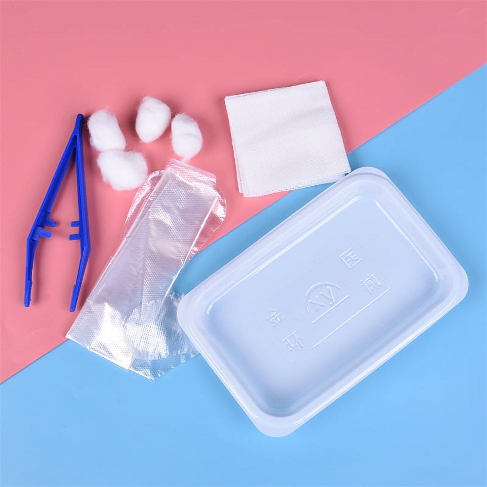ITSELFER Disposable Medical Wound Care Kit Medical Kit Cotton Balls ...