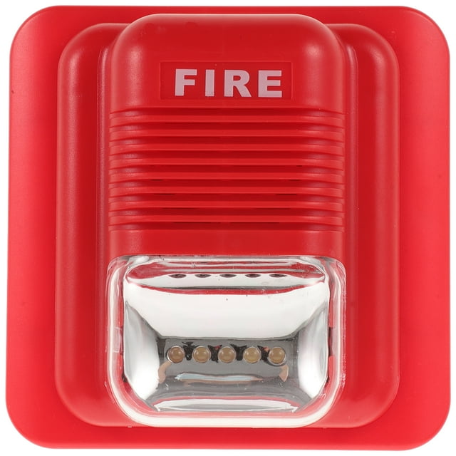 ITSELFER Fire Alarm Siren Security Horn Buzzer 12vdc Fire Alarm Sound ...