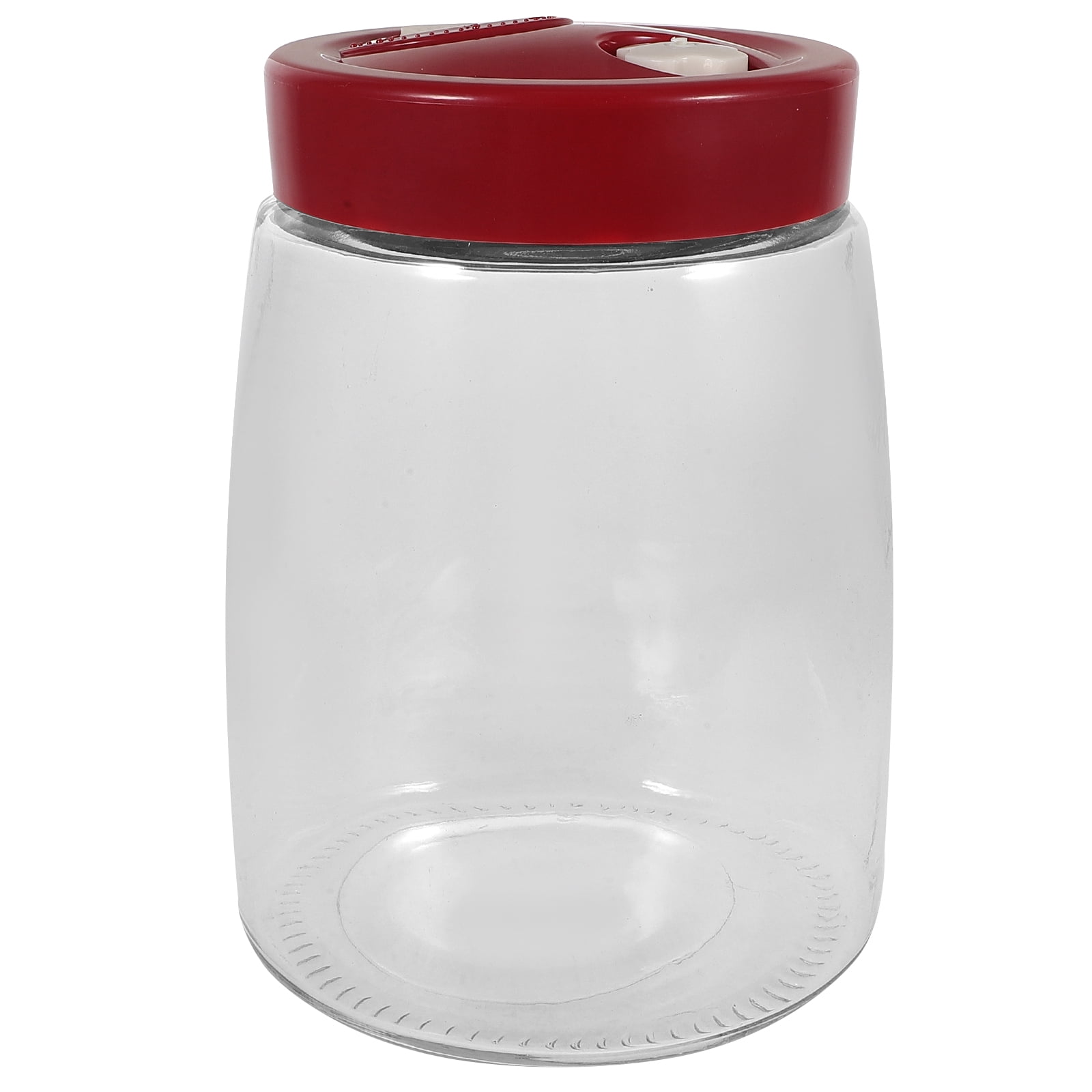 ITSELFER Glass Pickle Jar Transparent Fermenting Jar Household Pickle ...