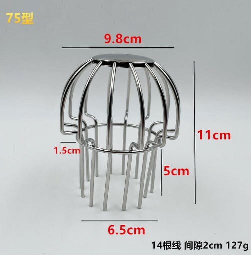 ITSELFER Gutter Guard Roof Drain Wire Mesh Drainage Leak Gutter ...