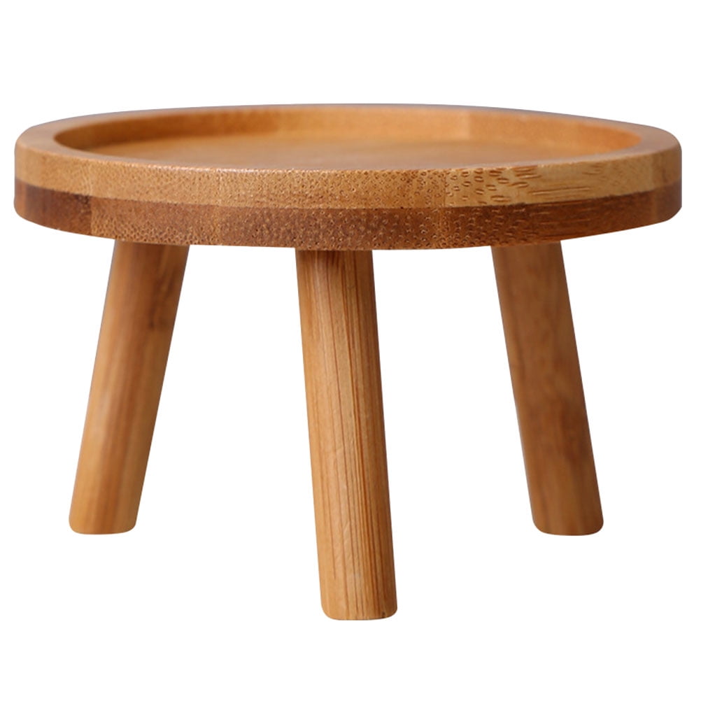 ITSELFER Household Flowerpot Stand Indoors Wooden Plant Stand Stackable ...