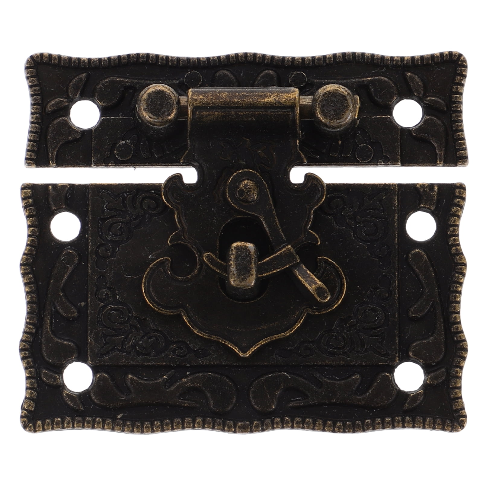 ITSELFER Latch Hardware Chest Latch Box Hasp Clasp Hasp Lock Wood Case ...