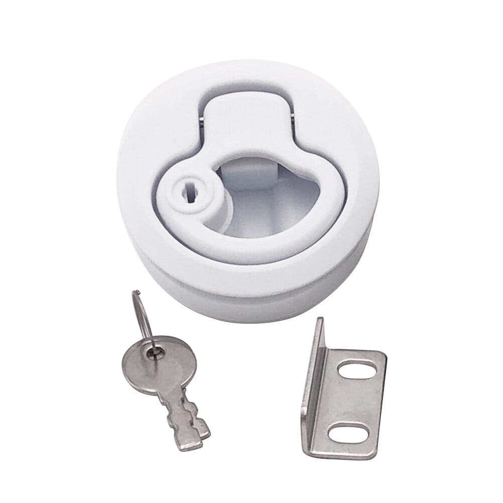 ITSELFER Lift Handle Flush Mount Hatch Flush Pull Latch Marine Key Door ...