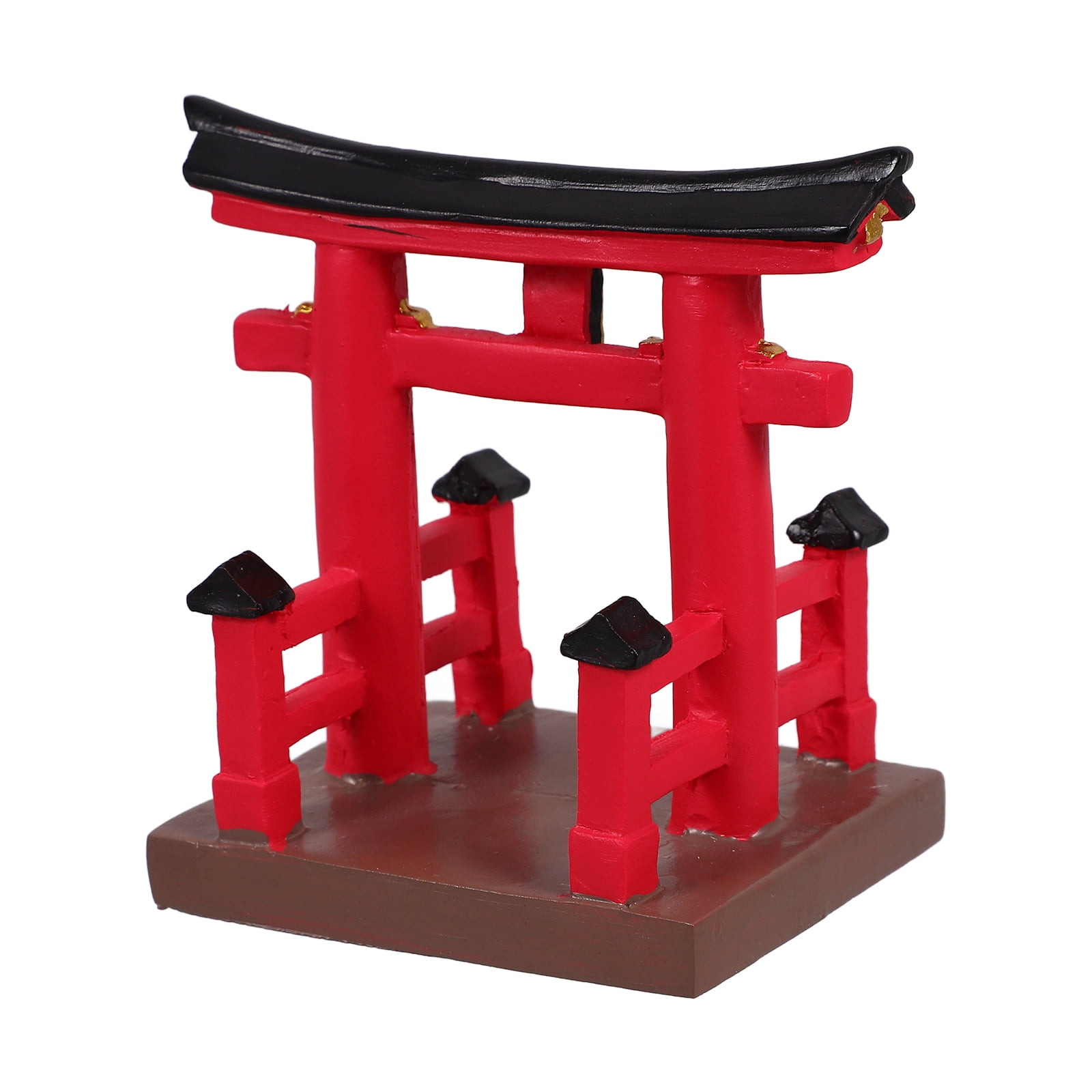 ITSELFER Miniature Japanese Torii Gate Model Torii Architectural Model ...
