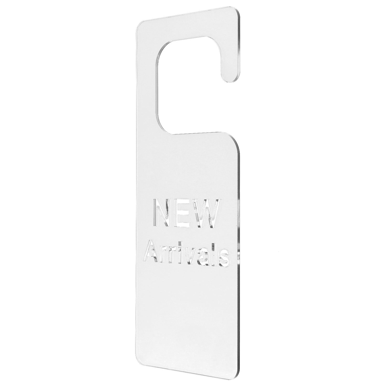 ITSELFER Mirror Advertising Card Clothing Store Acrylic Card Hanging ...